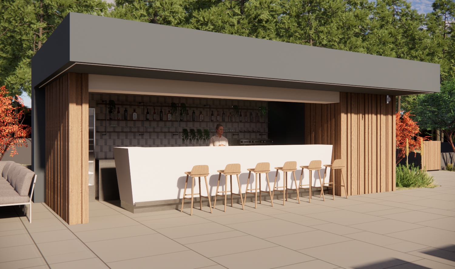 ΔΙΑΜΟΡΦΩΣΗ ΥΠΑΙΘΡΙΩΝ ΧΩΡΩΝ ΞΕΝΟΔΟΧΕΙΟΥ – Archigraph